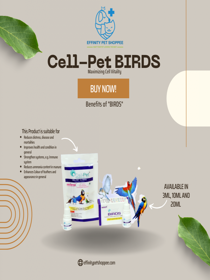 Cell-Pet BIRDS 3Ml on Effinity Pet Shoppe